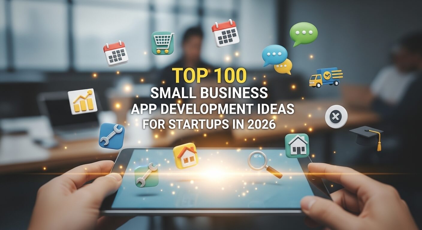 Top 100 Small Business App Development Ideas for Startups