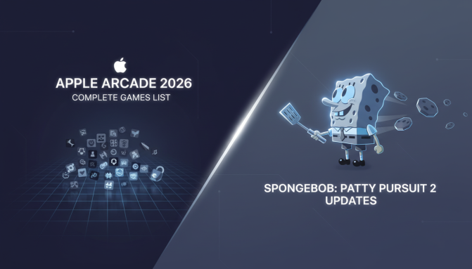 Apple Arcade 2026: Complete Games List and SpongeBob: Patty Pursuit 2 ...